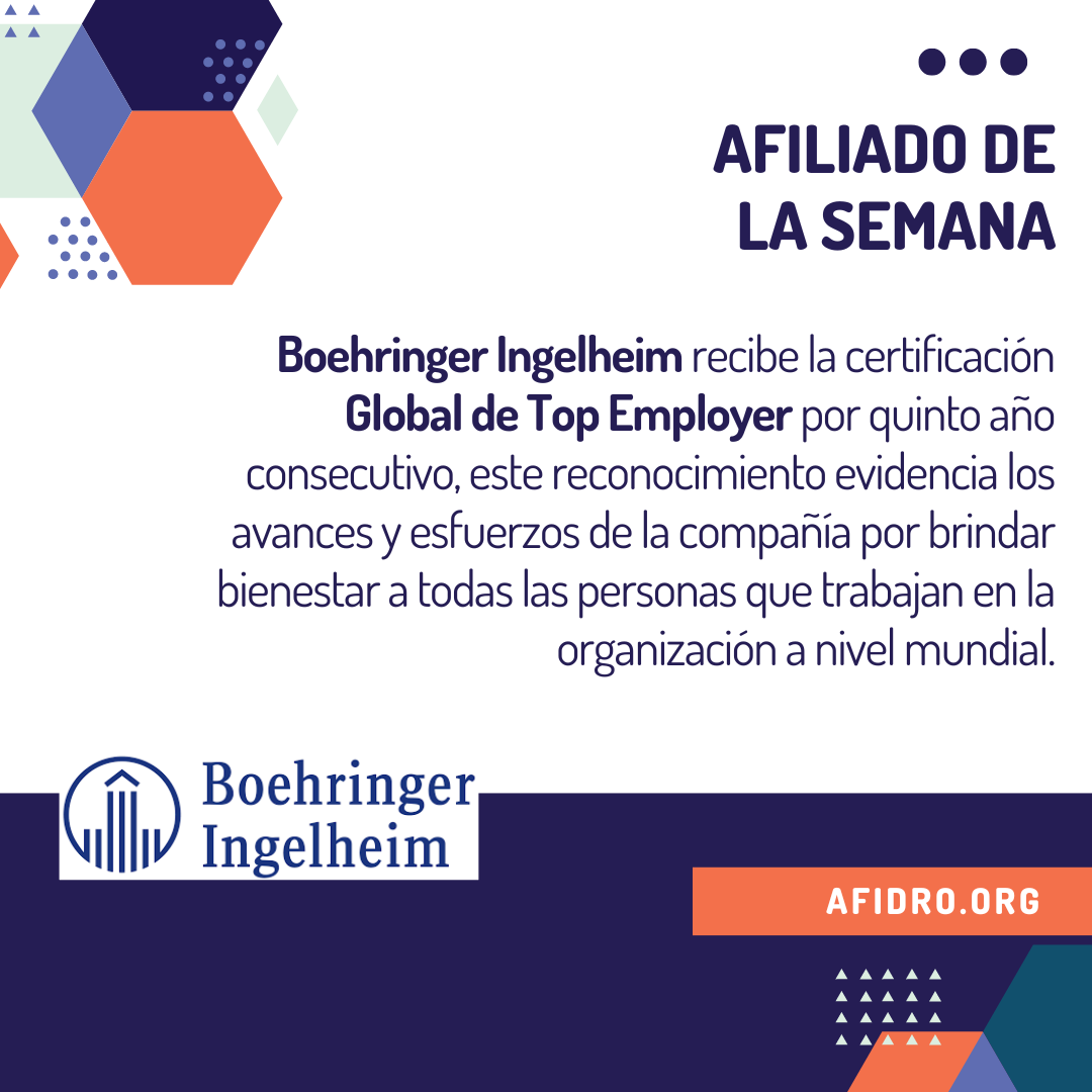 Boehringer Ingelheim recibe la certificación Global de Top Employer por quinto año consecutivo ...